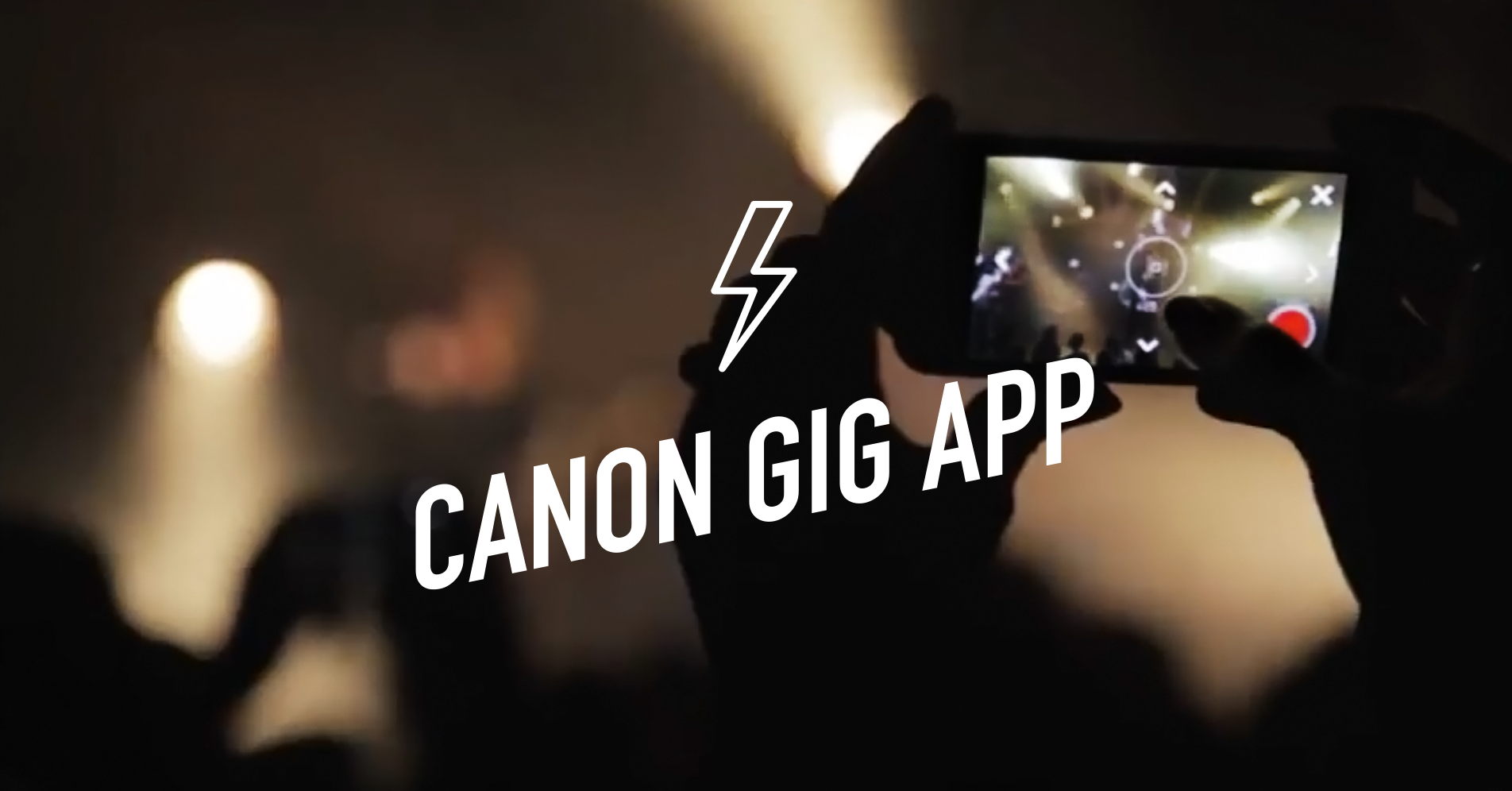 Canon Gig App - EVOKE IT | Innovation Studio