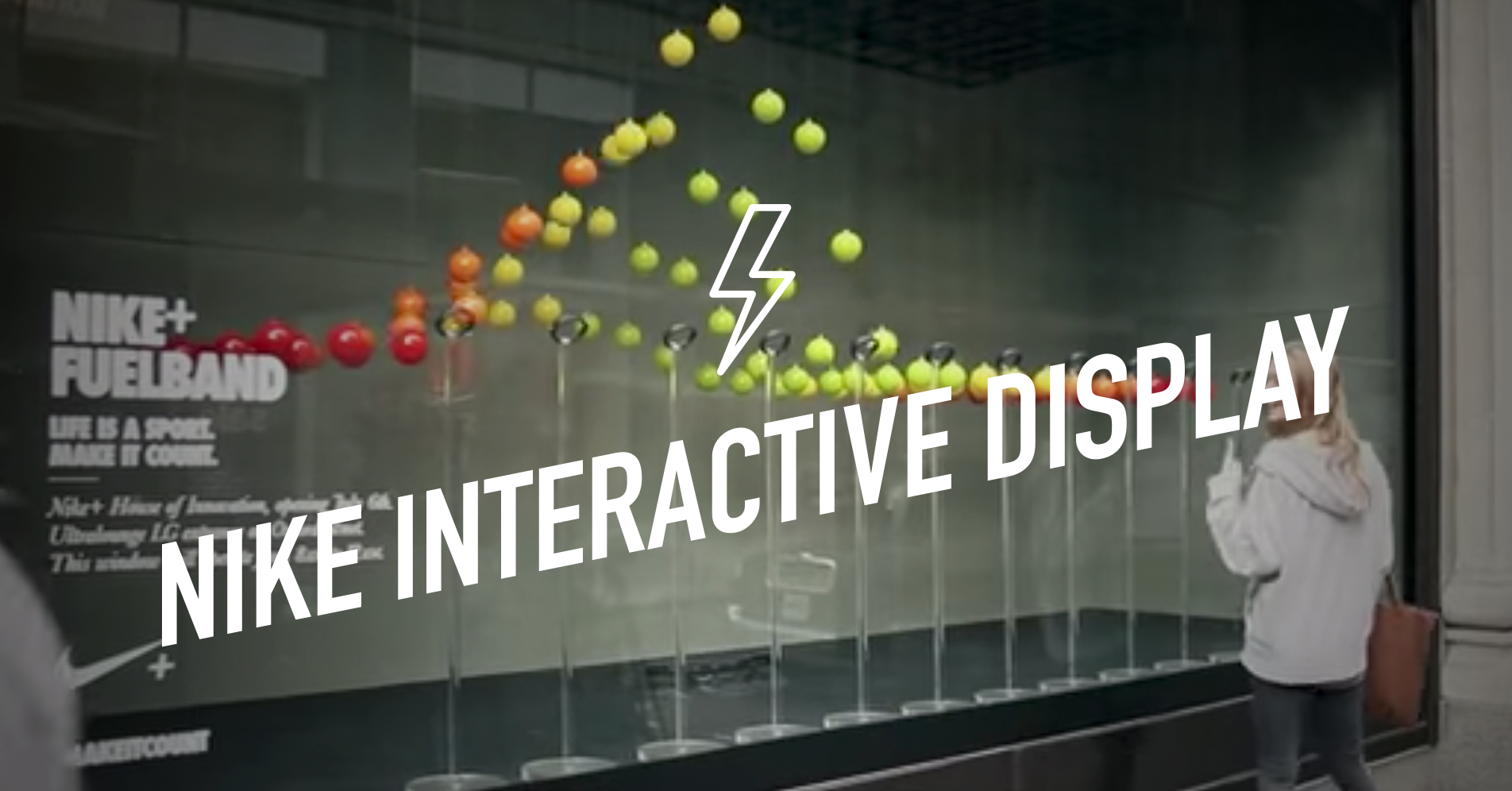Nike Interactive Window Displays - EVOKE IT | Innovation Studio