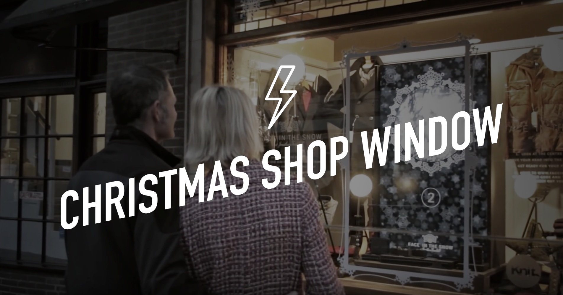 Interactive Christmas Shop Window - EVOKE IT | Innovation Studio